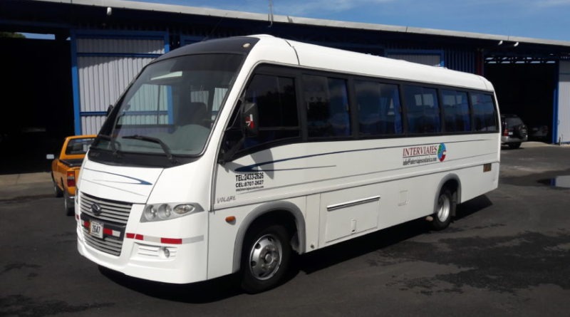 Interviajes, S.A. Buses, busetas y microbuses de turismo en costa rica ...
